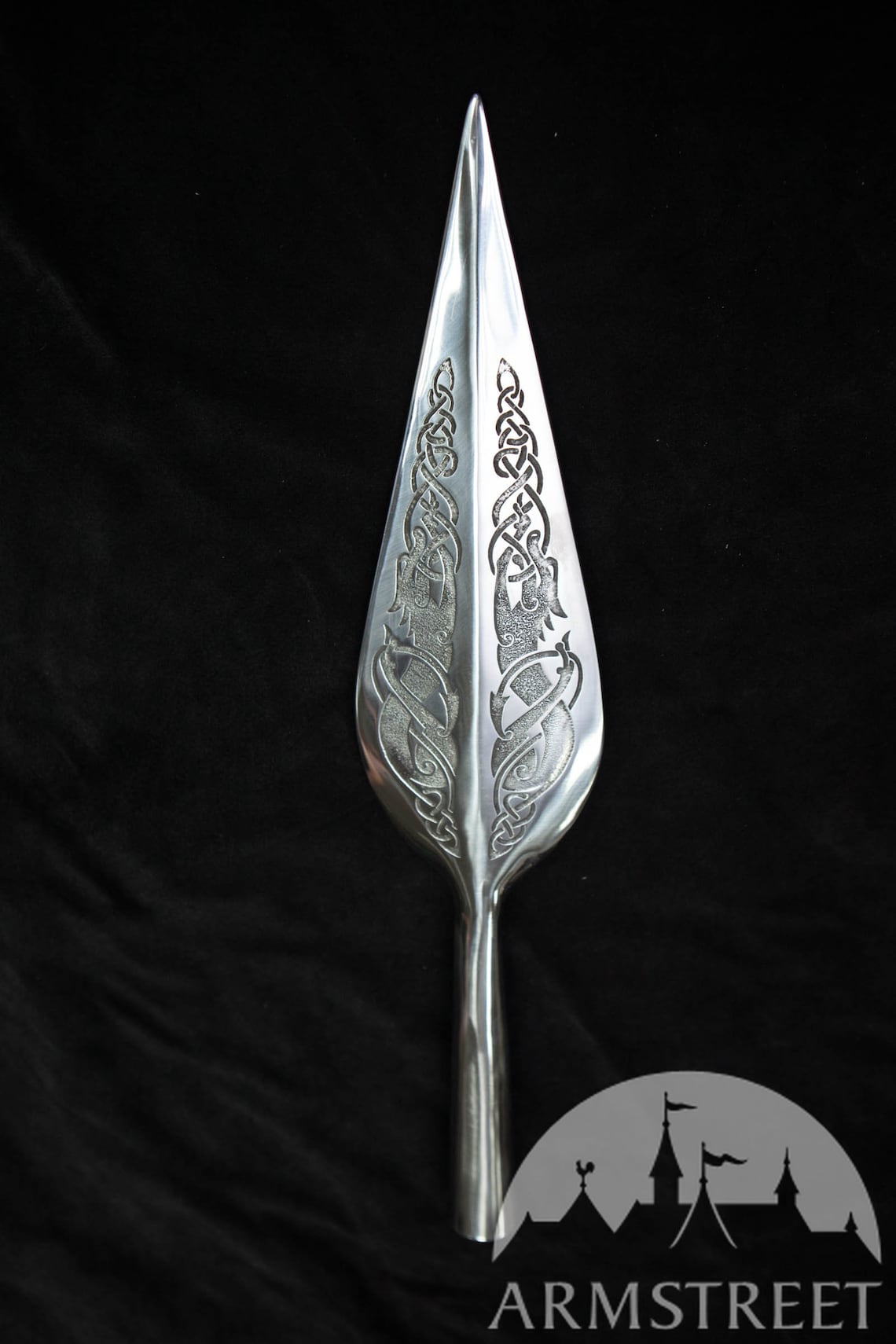 Viking Spear Stainless Spear Decorative weapon Viking | Etsy