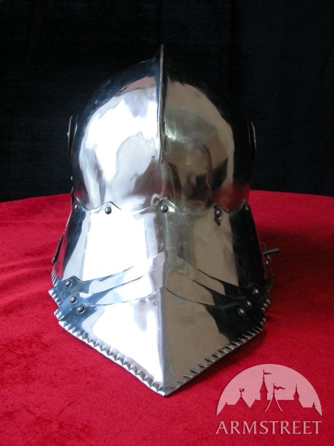 Medieval Helmet Armor Sallet Functional Armor - Etsy