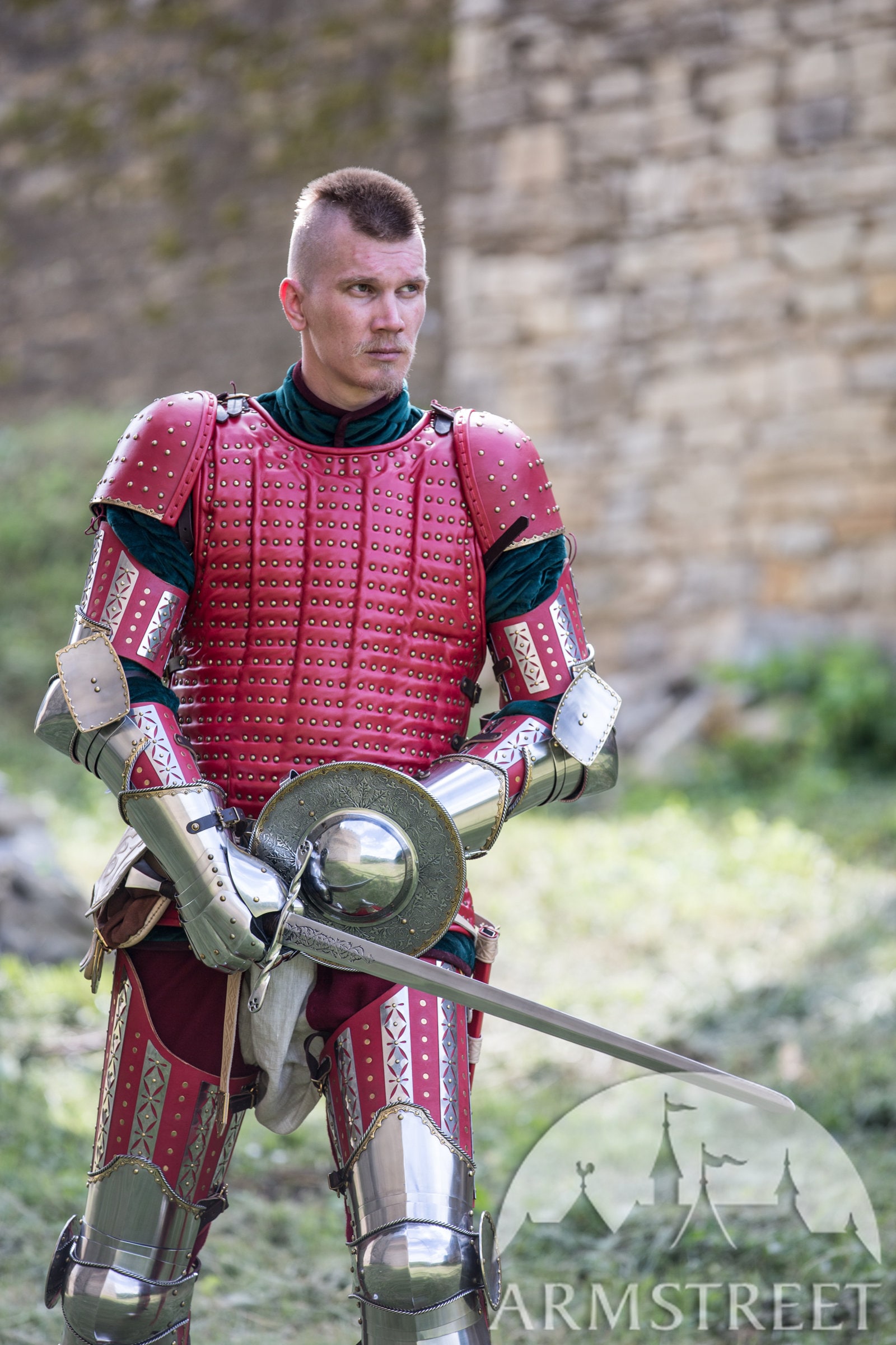 20% OFF The Kingmaker Brigandine Leather Armor Body Armour | Etsy