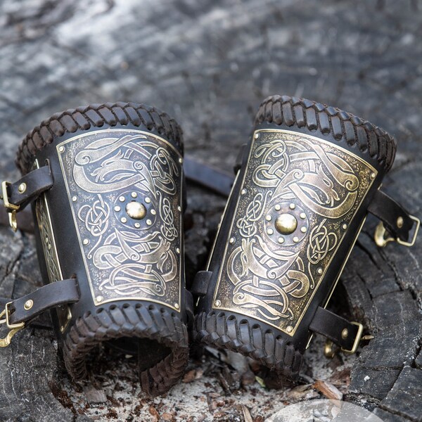 Viking Bracers - Etsy
