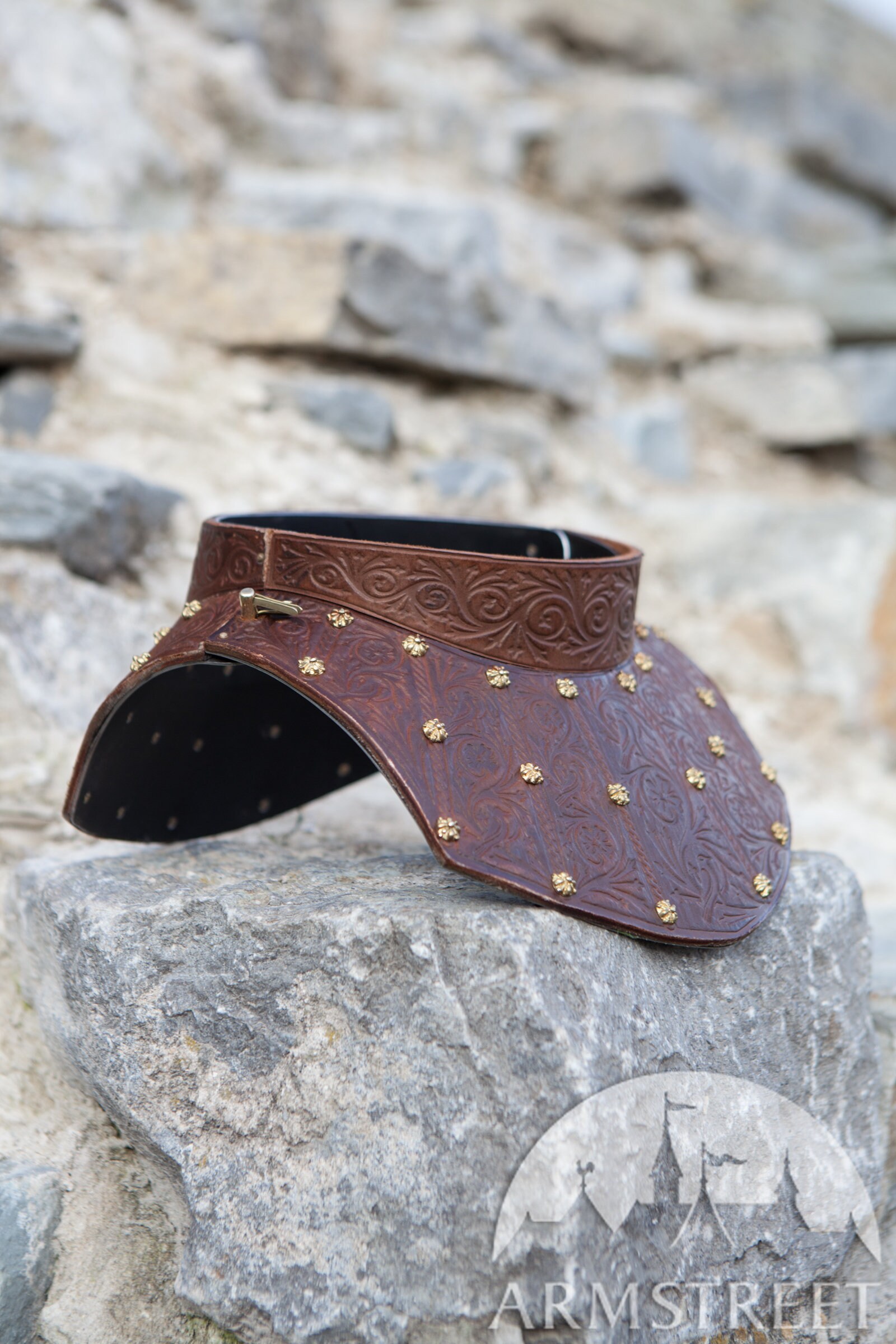 Medieval Gorget Neck Armor Leather Gorget | Etsy UK