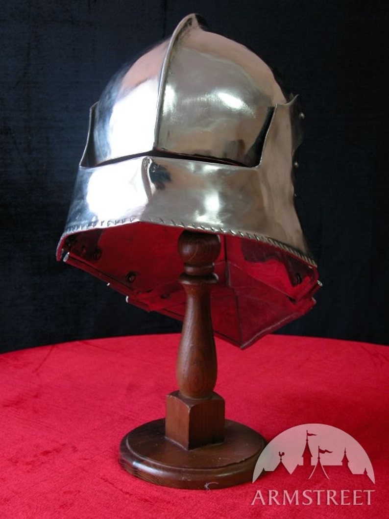 Medieval Helmet Armor Sallet Functional Armor - Etsy