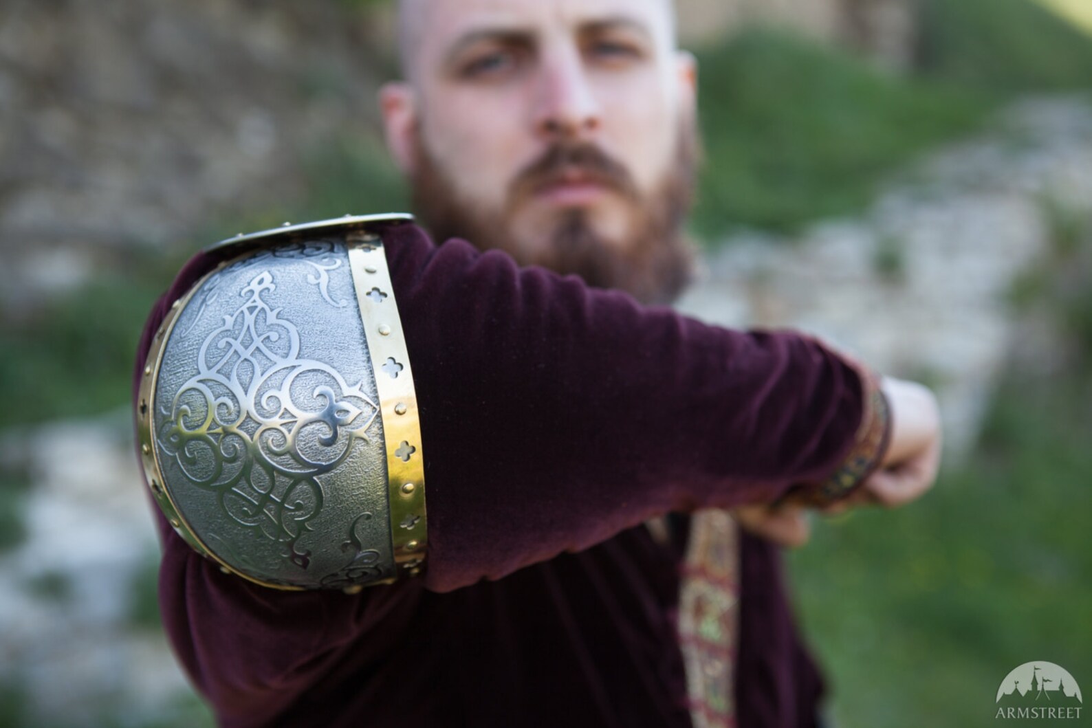 Armor Arms Elbow Cops king of the East Medieval - Etsy