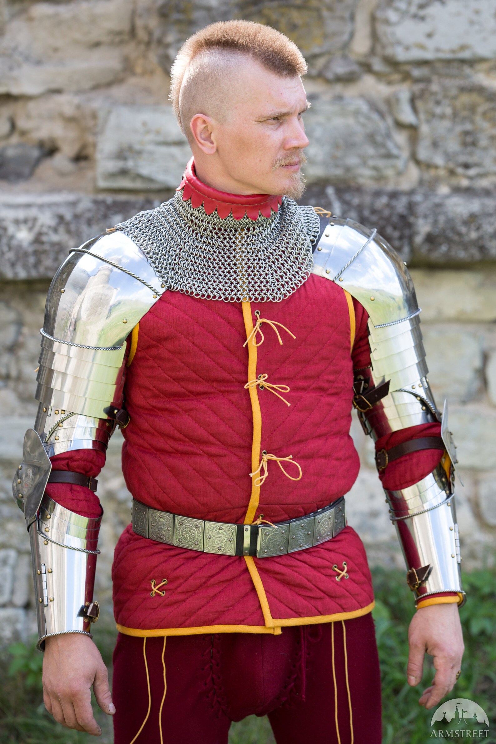 Errant Squire II paladin Enclosed Arm Harness and Pauldrons - Etsy UK