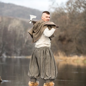 Armstreet Viking Wool Blend Baggy Pants olegg the Mercenary LARP SCA ...