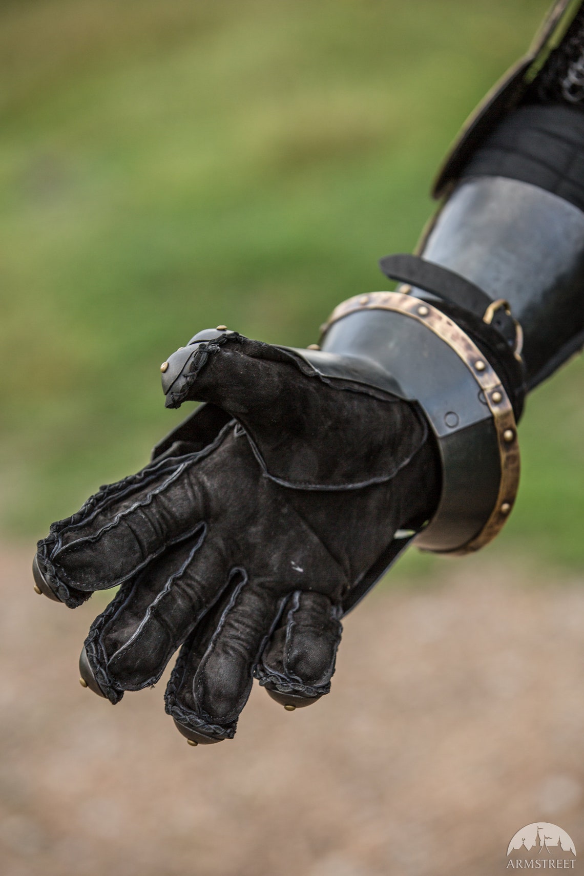 Hourglass Finger Gauntlets The Wayward Knight SCA Finger | Etsy
