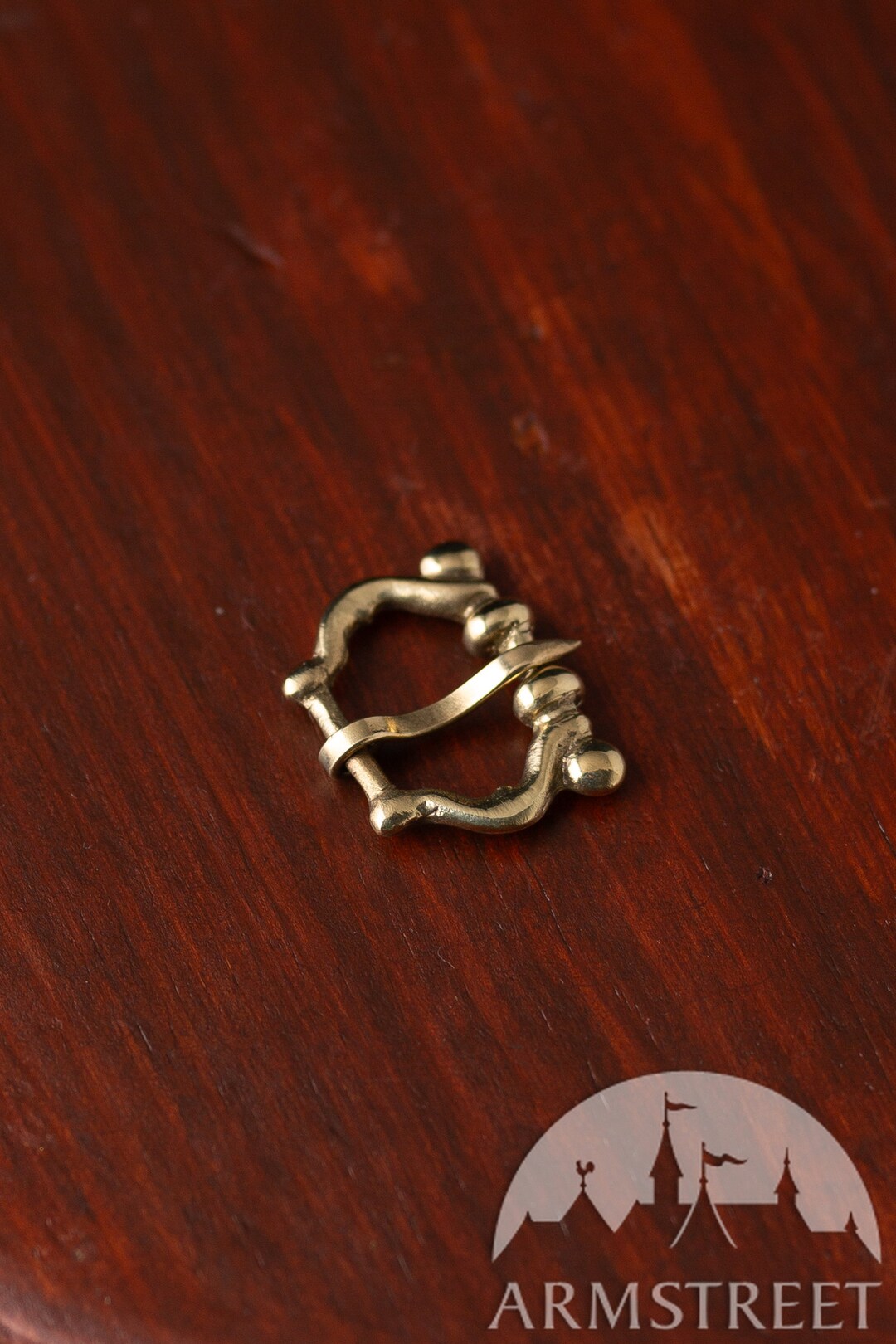 Armstreet Set of 6 Handmade Brass Casting Buckles Solid Medieval Strap ...