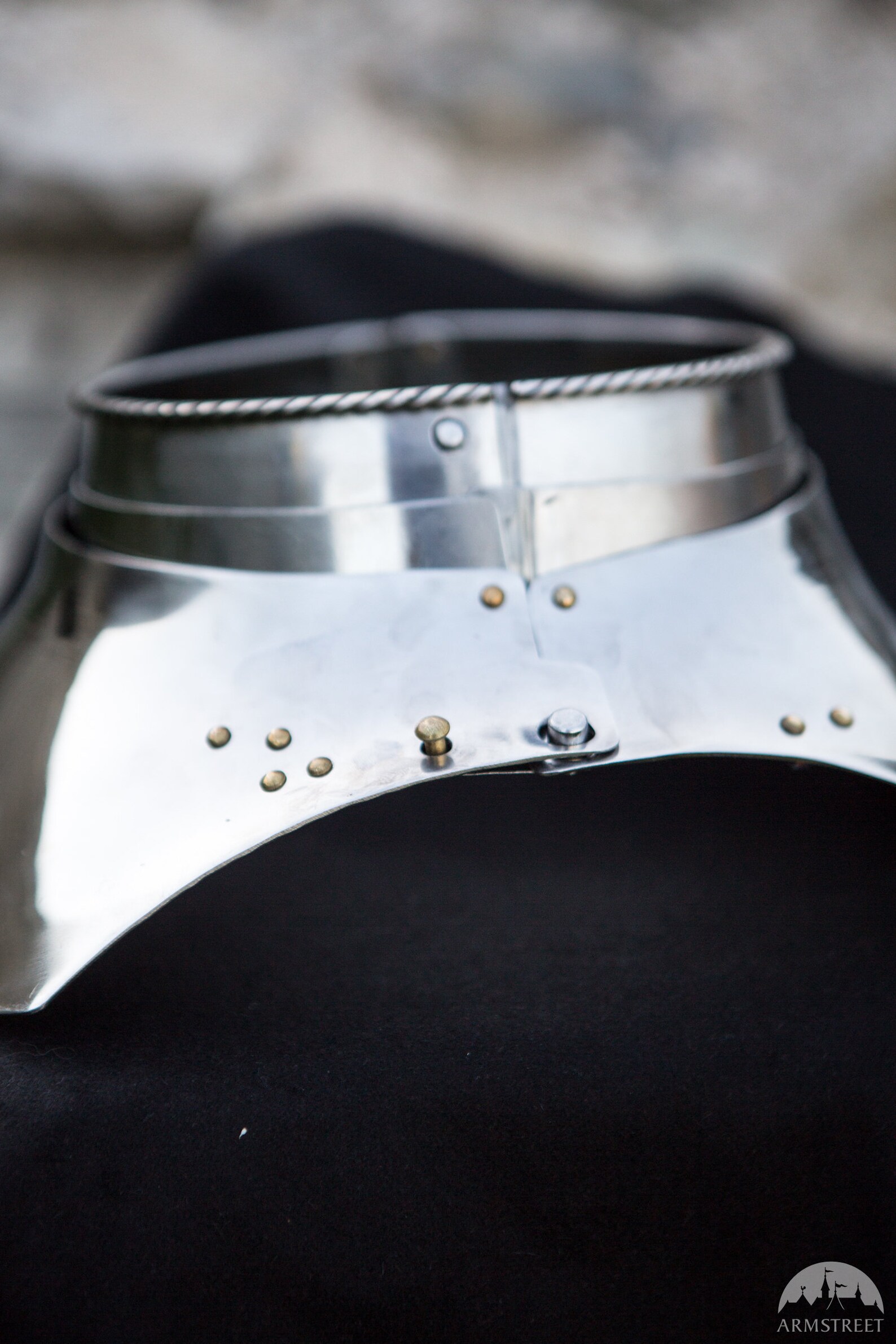 Gothic Gorget With Roped Edge and Articulation Neck - Etsy