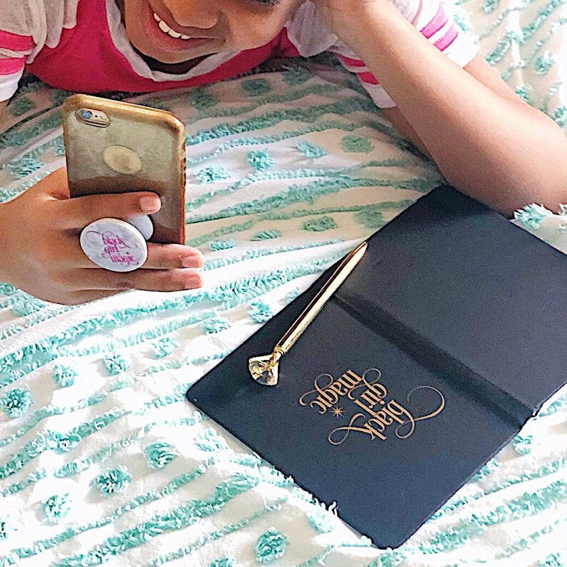 Black Girl Magic Notebook Jotter blackgirlmagic Gold Foil - Etsy