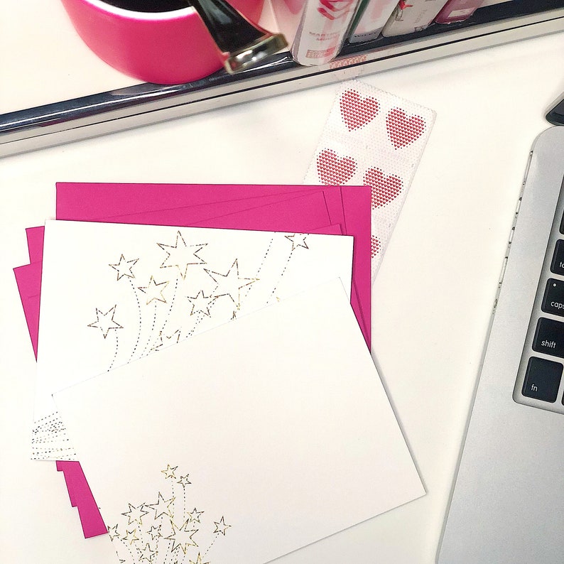Seeing Stars Stationery Set | Thank You Notes - Star Note Cards - Note ...