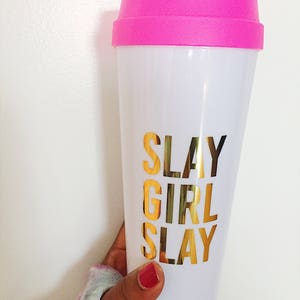 Slay Girl Slay Coffee Travel Mug Travel Coffee Thermal Cup Slay Girl ...