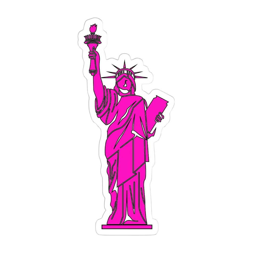 Statue of Liberty - NY Vinyl Sticker - Etsy