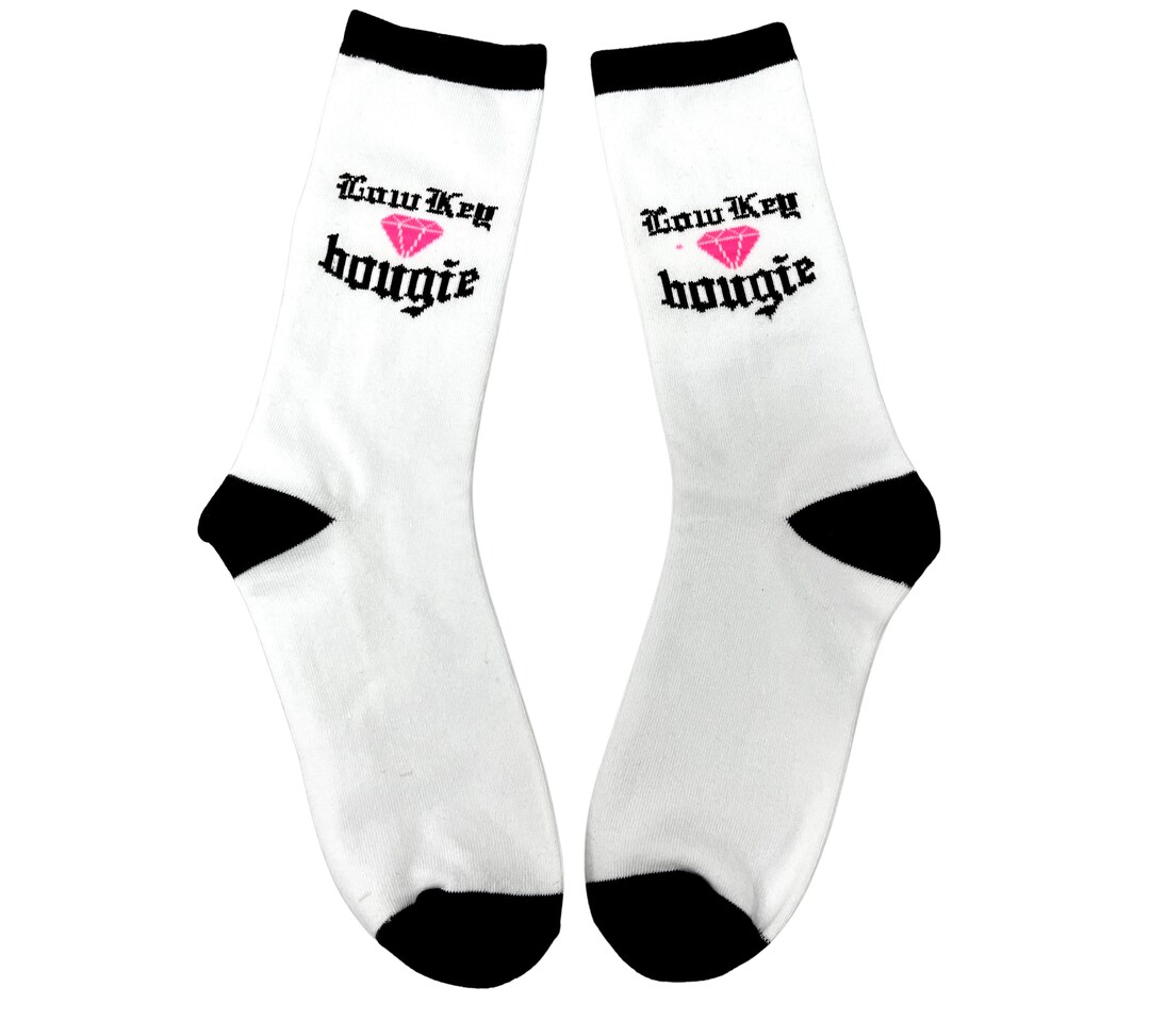 Low Key Bougie Socks - Etsy