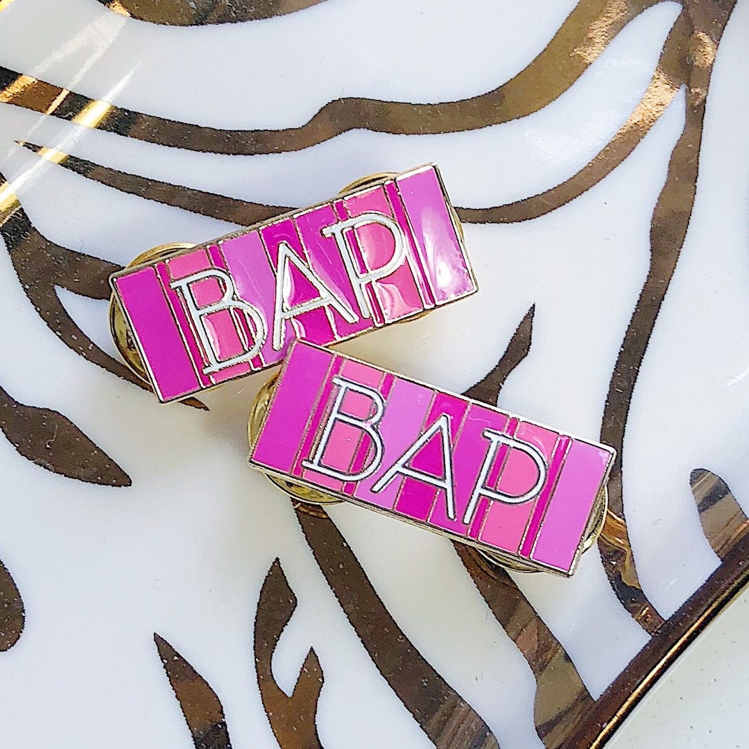 BAP Lapel Pin- Black American Princess Enamel Lapel Pin | Black Girl ...