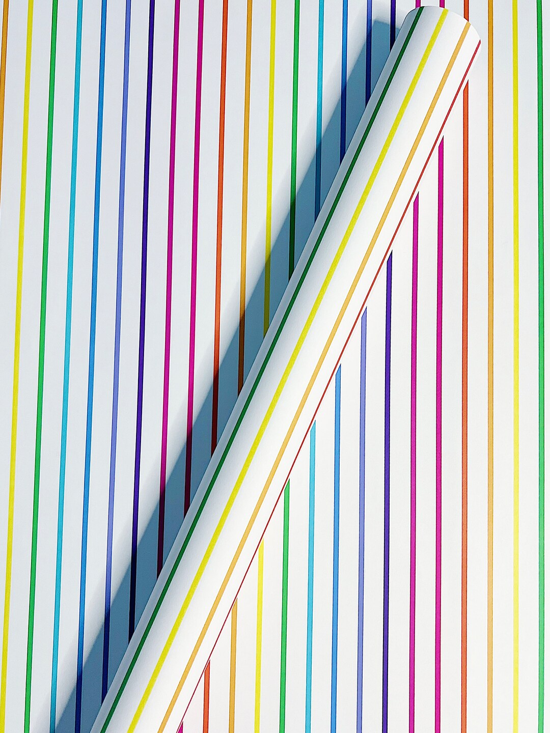 Rainbow Stripe Wrapping Paper - Etsy