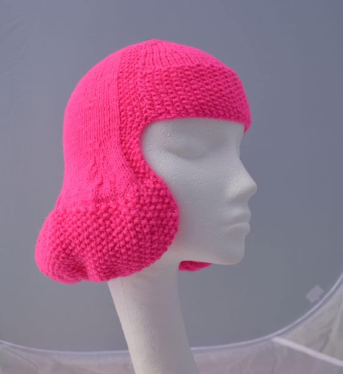 Bob Style Fun Knitted Wig Pdf Pattern - Etsy