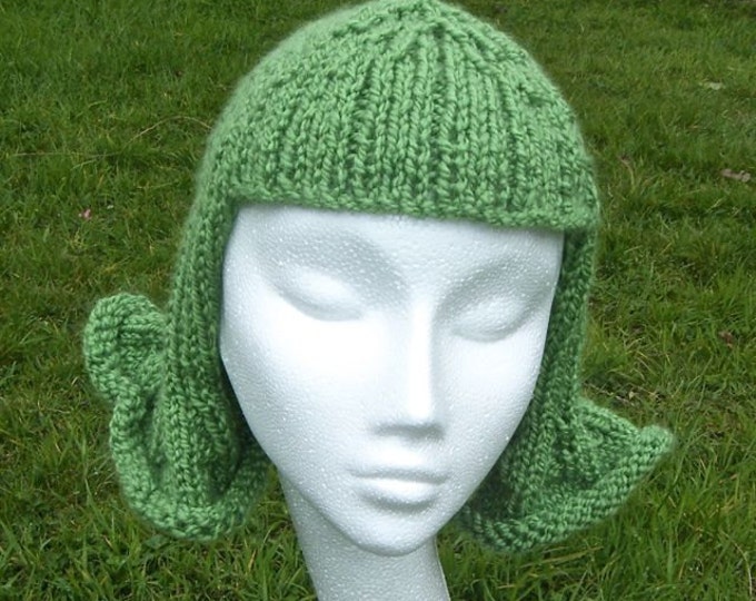 Fun and Funky Hat Wig Chemo Cap. A Knitting Pattern With Photo - Etsy