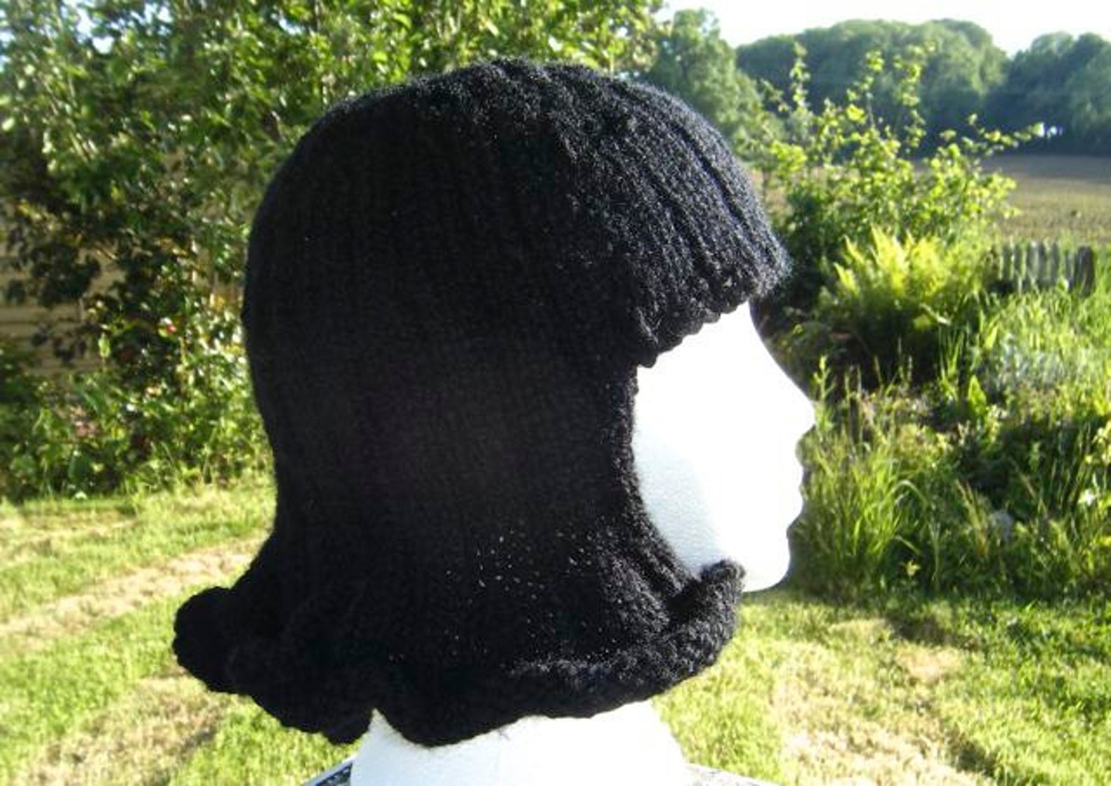 Fun and Funky Knitted Wig Pattern as a PDF. Halloween. Fun and Funky ...