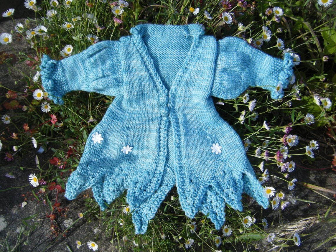 Fairy Jacket for a Toddler. Knitting Pattern - Etsy UK