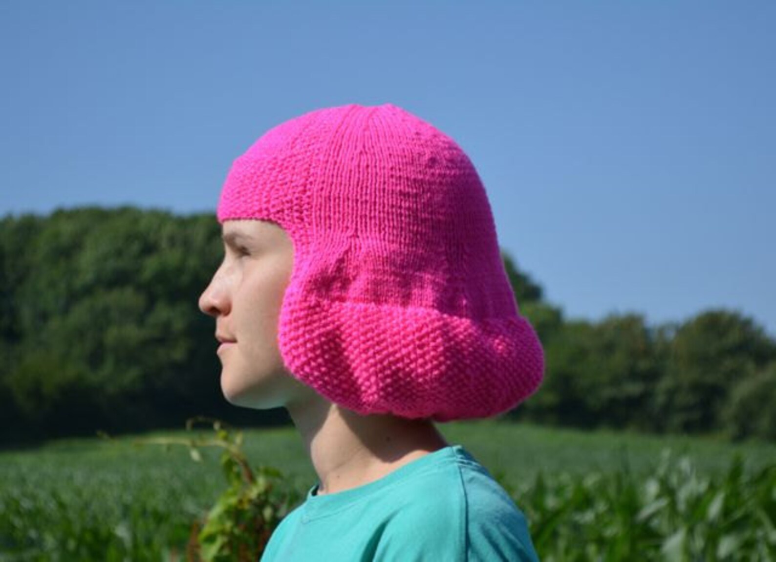 Bob Style Fun Knitted Wig Pdf Pattern - Etsy