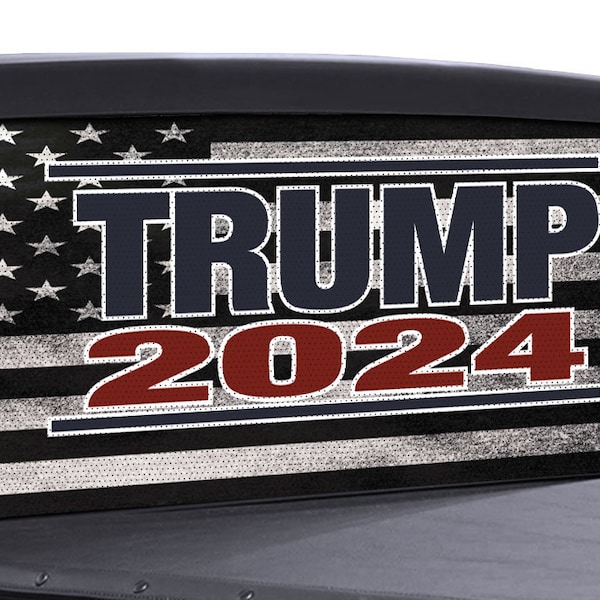 Trump Rear Window Decals - Etsy