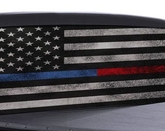 Police Rear Window Decal - Etsy