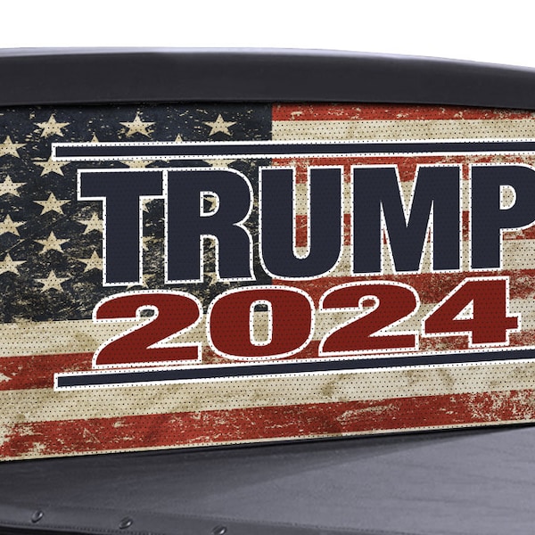 Trump Window Decal - Etsy