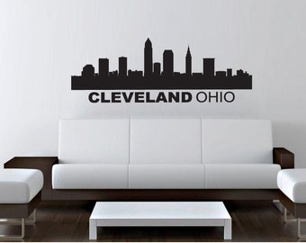 Cleveland Wall Decal | Etsy