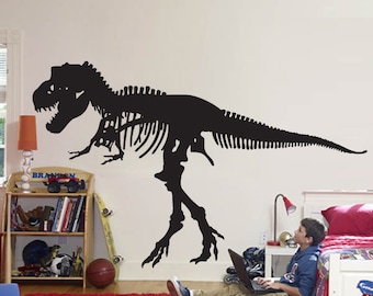 T Rex Wall Decal - Etsy