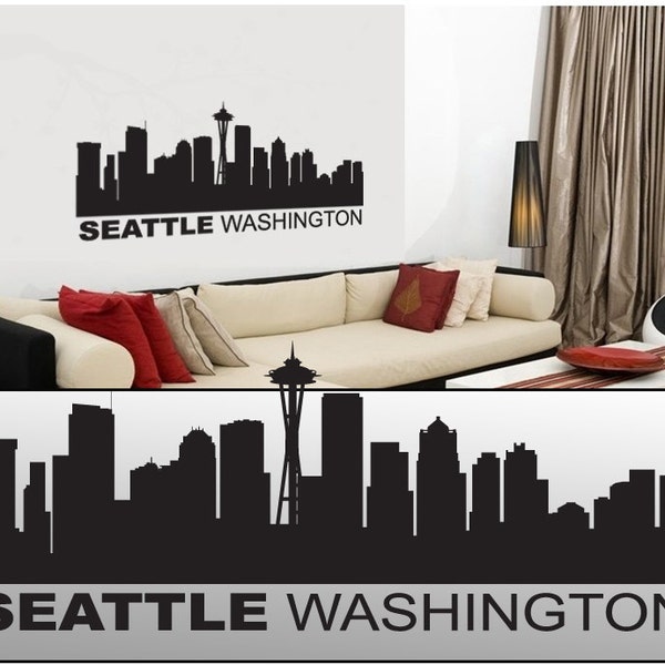 Seattle Skyline - Etsy