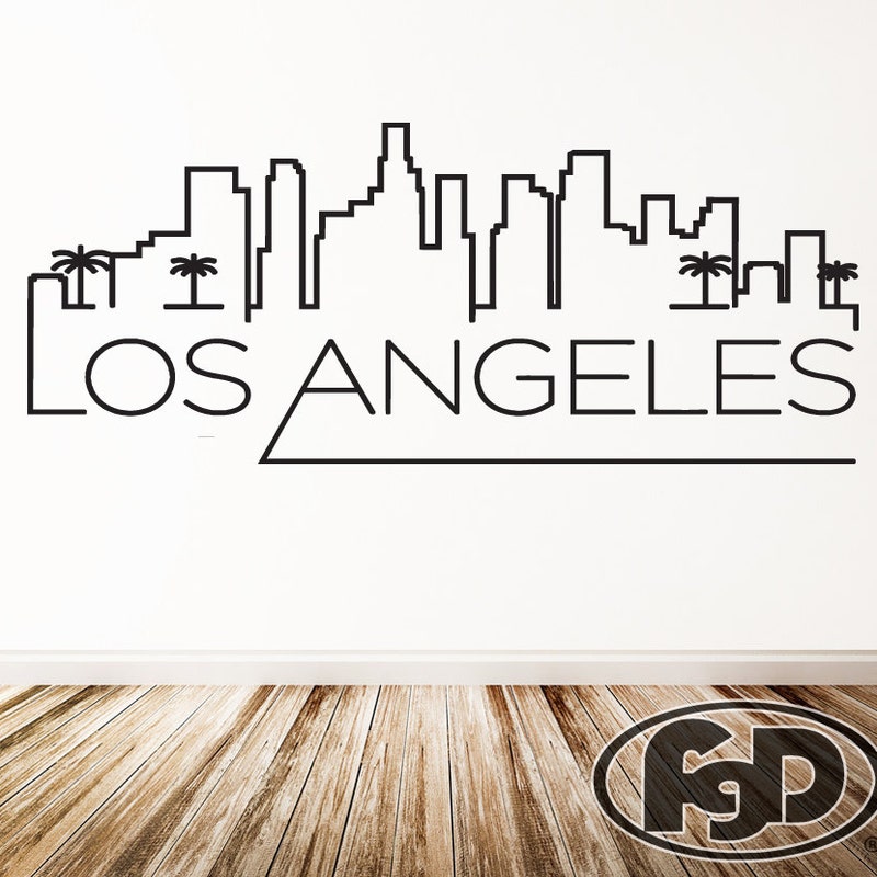 Los Angeles Sticker - Etsy