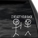 Funny Stick Figure I've Got Your Back Rear Window Decal 8"x8.25" - Etsy