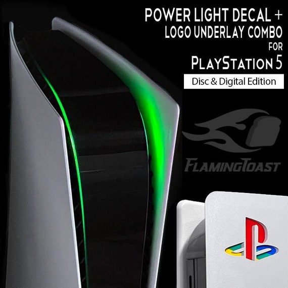 PS5 Power Light Decal and Underlay Sticker Combo Playstation - Etsy