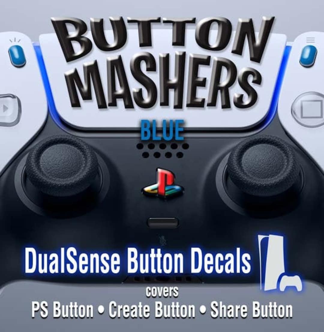 PS5 BUTTON MASHERS Dualsense Buttons BLUE - Etsy Canada
