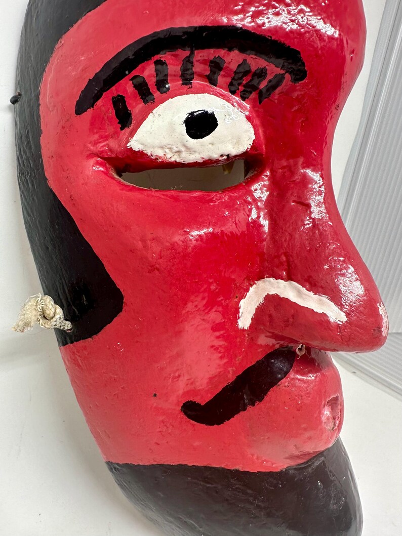 Vintage Mexican Festival Dance Mask - Etsy