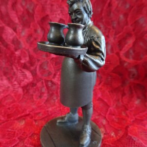 Franklin Mint the Innkeeper Pewter Figurine, Vintage People of Colonial ...