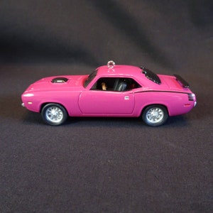 Vintage Hallmark Holiday Tree Ornaments, 1970 Plymouth Hemi 'cuda ...