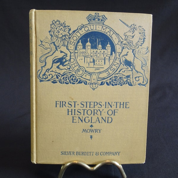 Antique History Book of England - Etsy