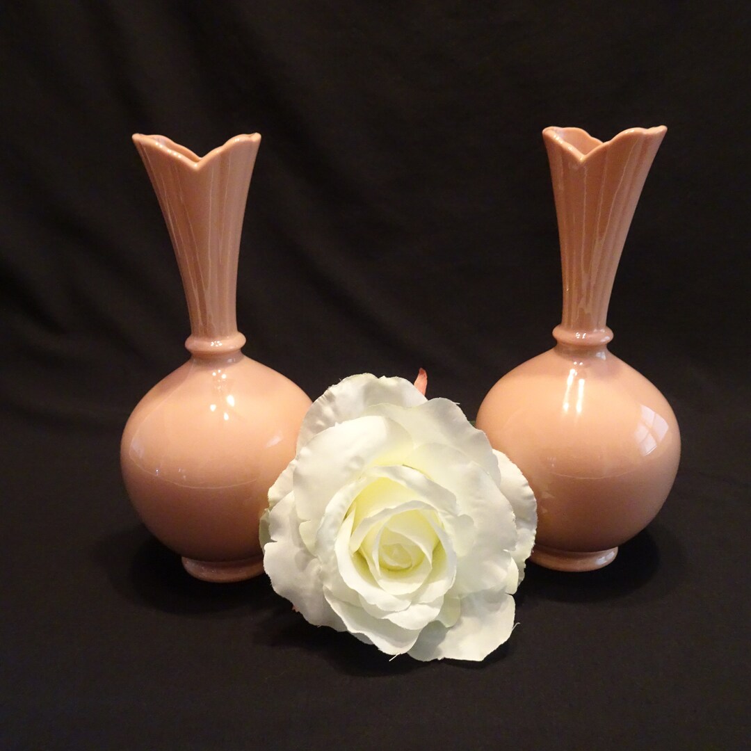 Retired Lenox Classic Coral High Vase, TMK 1930-1953, Vintage Solid ...