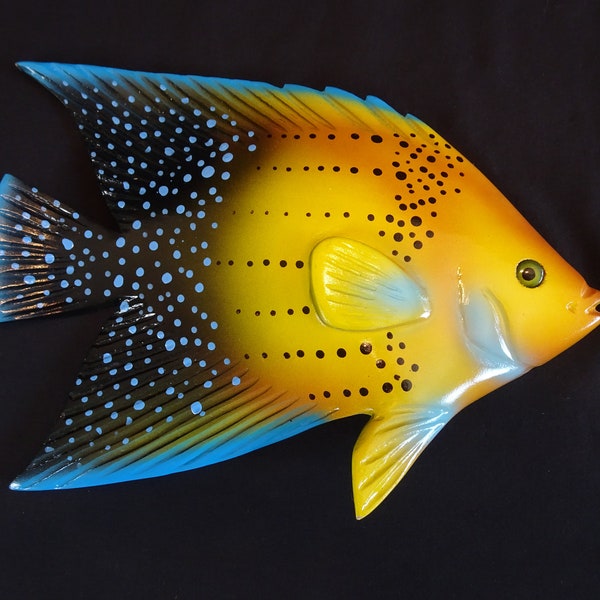 Wooden Wall Plaque Fish - Etsy