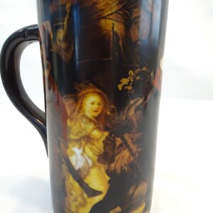 Gerold Porzellan Rembrandt's Night Watch Tankard, Vintage Famous ...