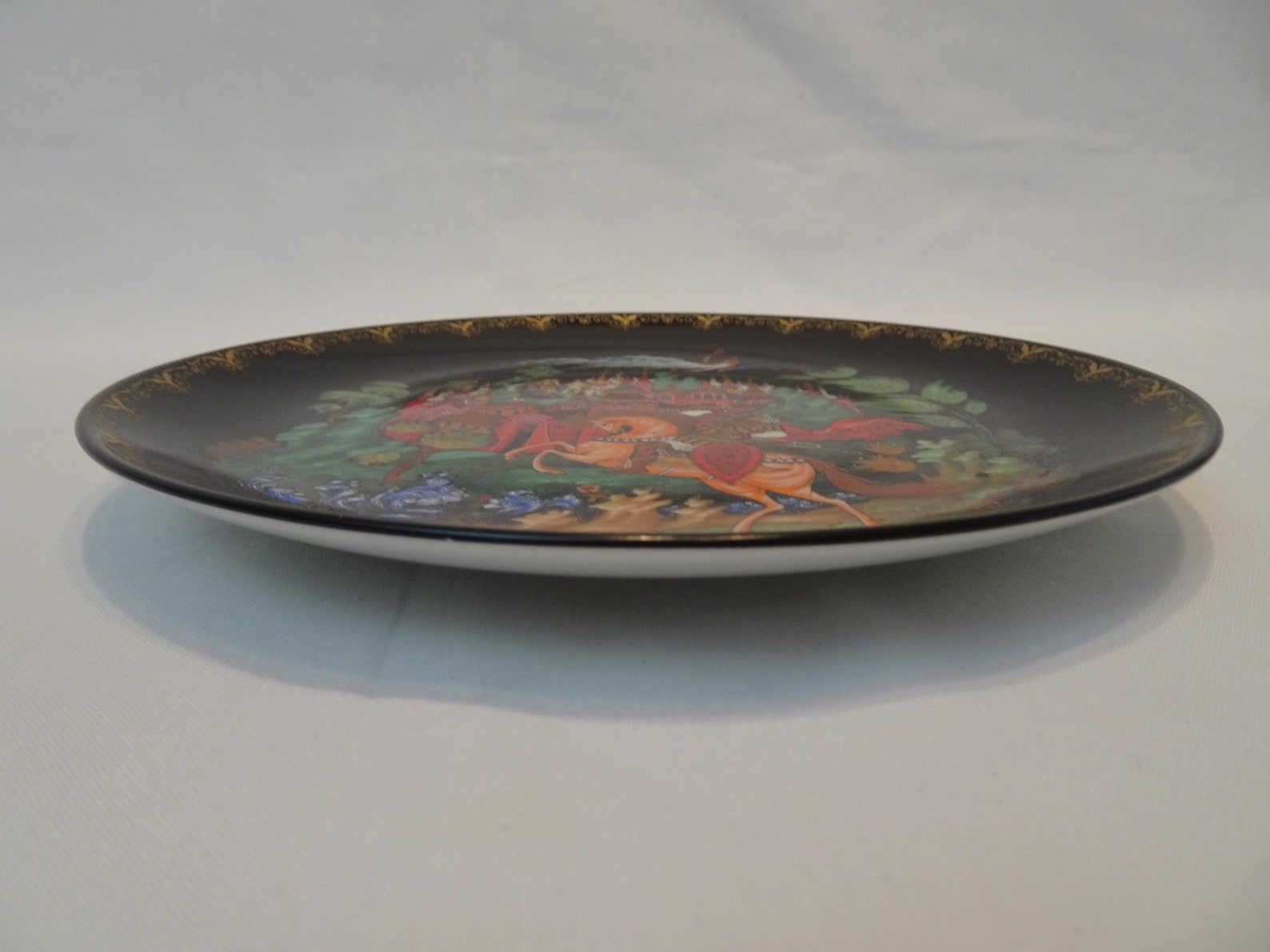 Russian Ruslan and Ludmilla Collector Plate Vintage Russia - Etsy