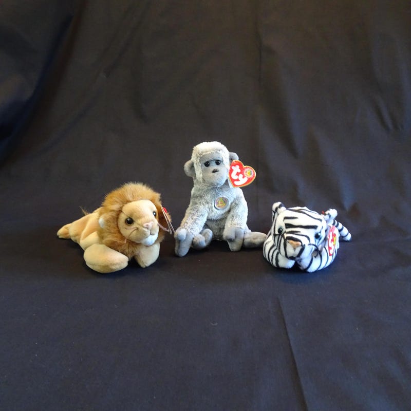 Gorilla Plush Toy Ty - Etsy