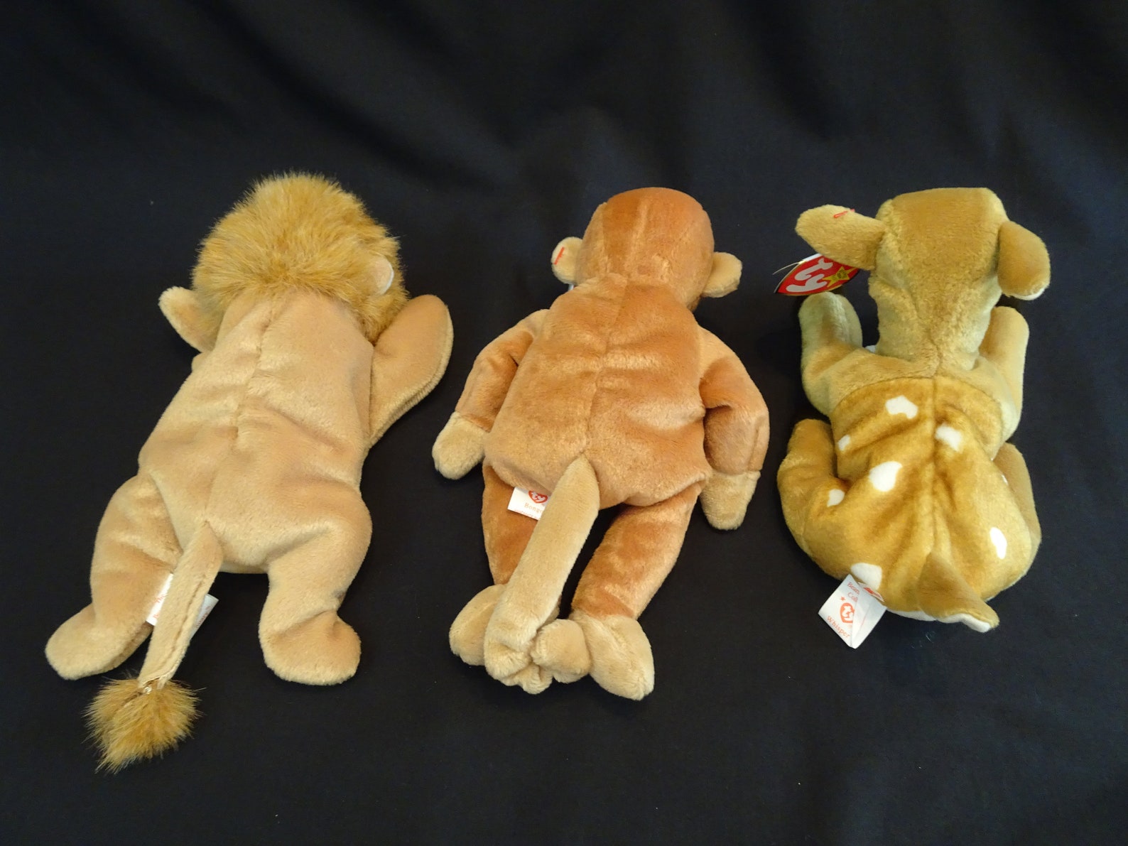 Beanie Baby Stuffed Toy Roary Lion Bongo Monkey Whisper - Etsy