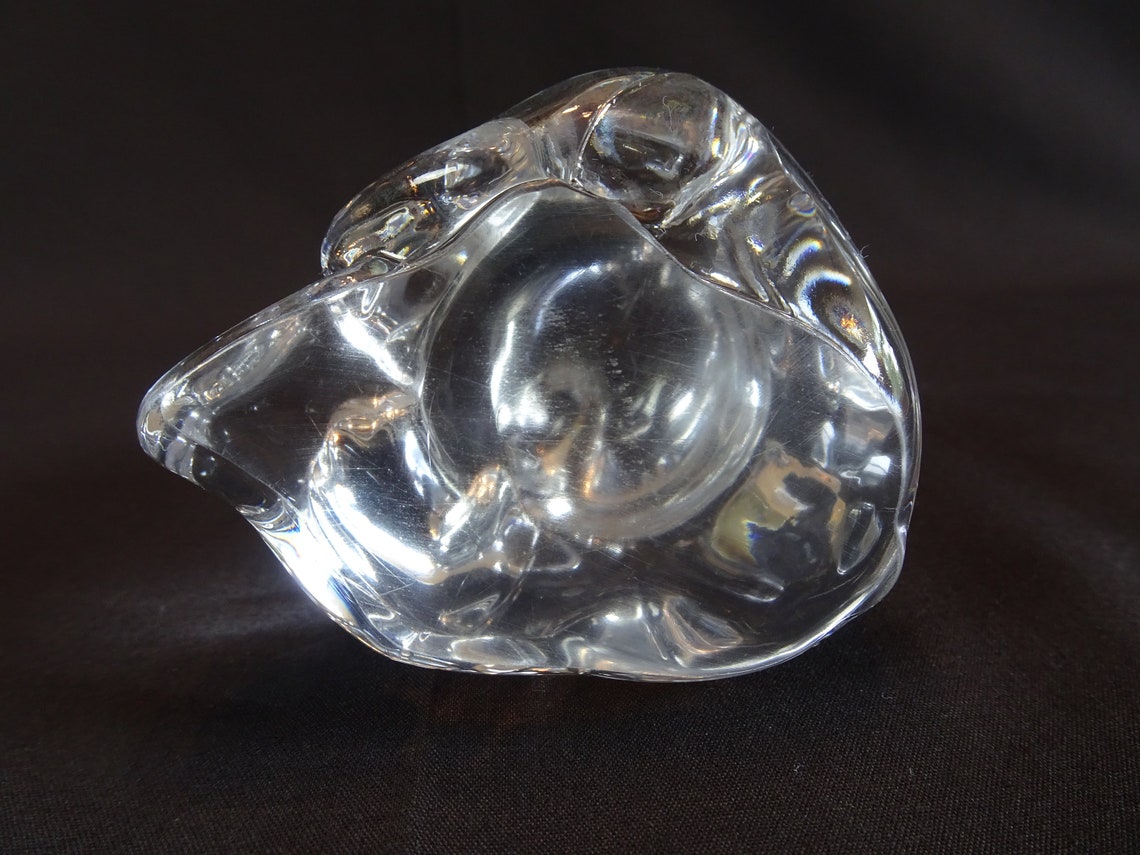 Princess House Crystal Teddy Bear Figurine Vintage Seated | Etsy