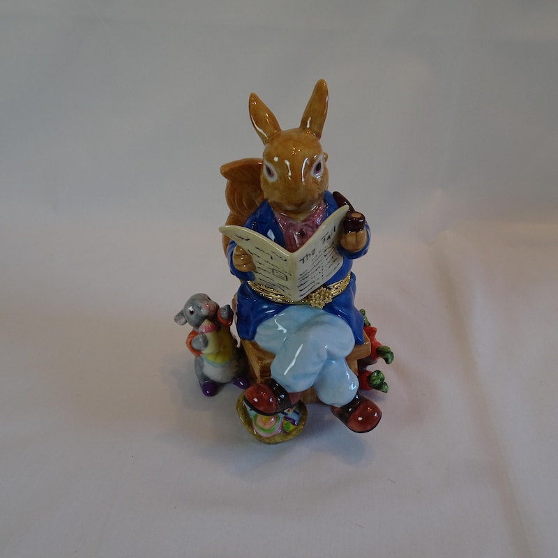 Large Porcelain Bunnies - Etsy