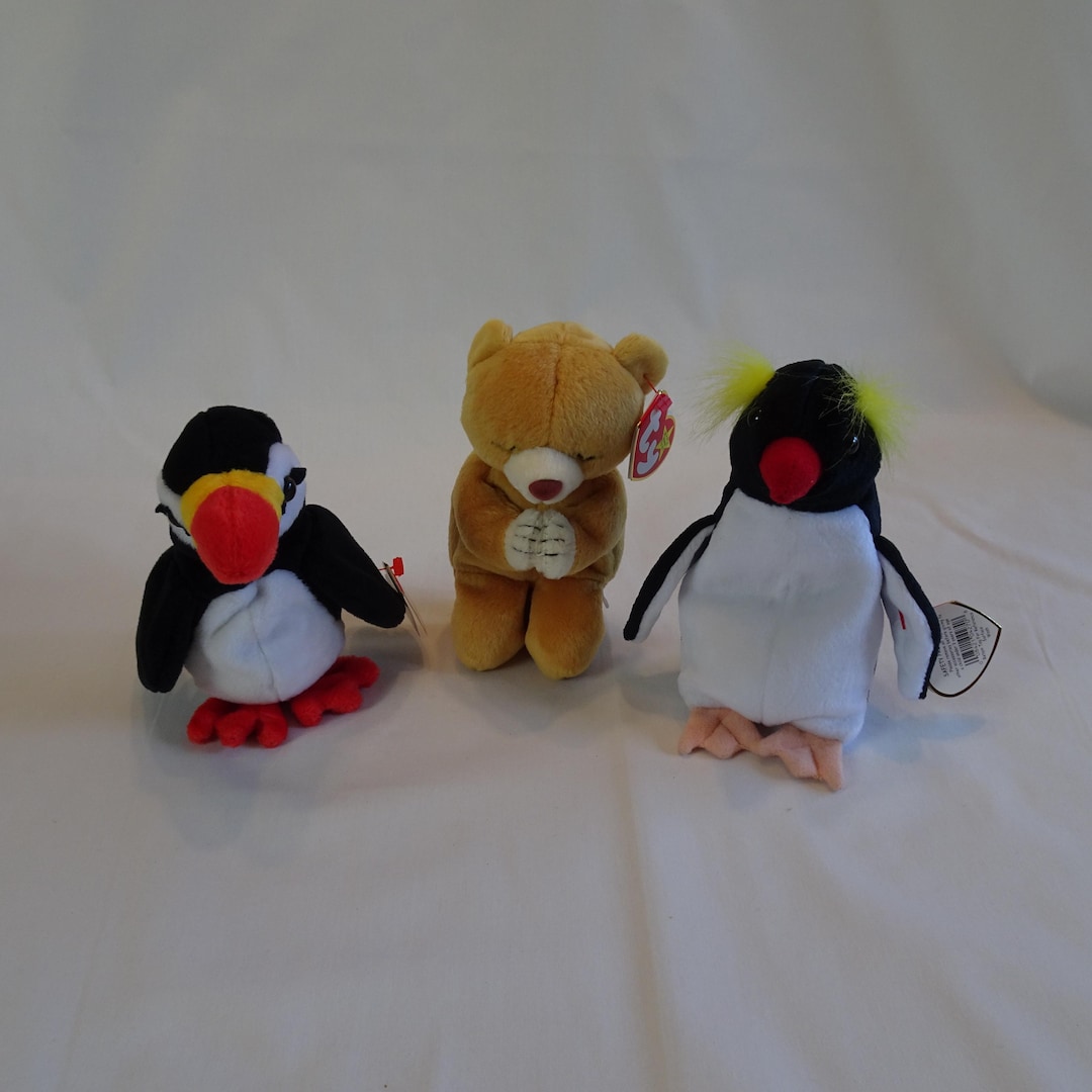 Beanie Baby Stuffed Toy, Frigid Arctic Penguin, Hope Praying Teddy Bear ...