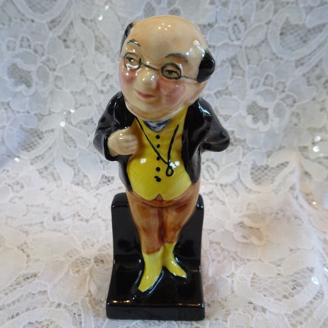 Royal Doulton Samuel Pickwick Figurine, Vintage Miniature Charles ...