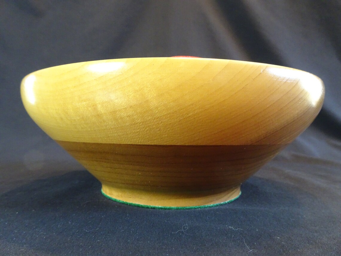 Decorative Wood Center Bowl Vintage Wooden Table Centerpiece - Etsy
