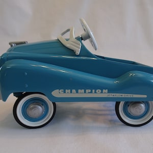 Hallmark Kiddie Die Cast Murray Champion Car, Vintage Turquoise Blue ...